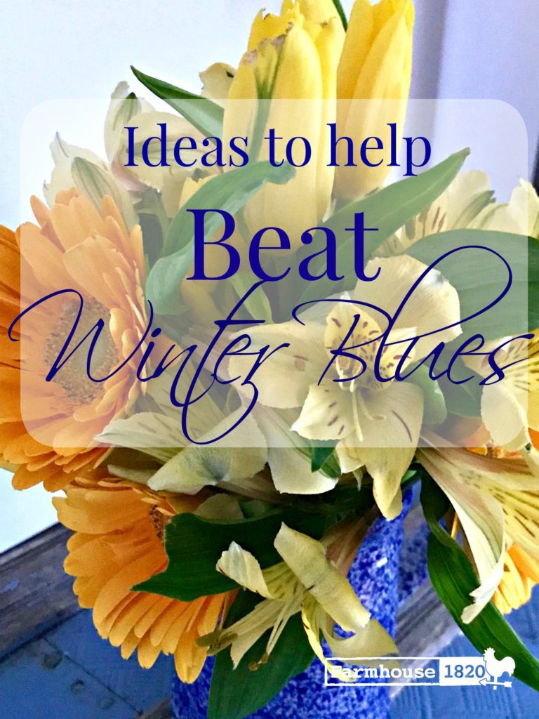 How To Beat The Winter Blues With Flowers - Farmhouse 1820