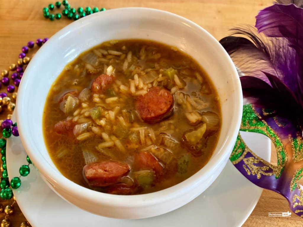 Celebrating Mardi Gras, New Orleans And Gumbo - Farmhouse 1820