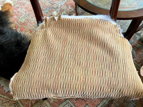 How To Reupholster A Chair Like A Pro In 7 Steps - Farmhouse 1820