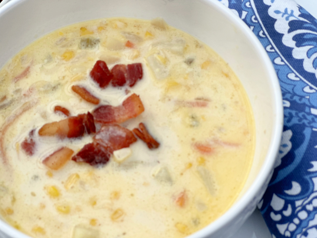 The Best Corn Chowder To Make This Fall - Farmhouse 1820